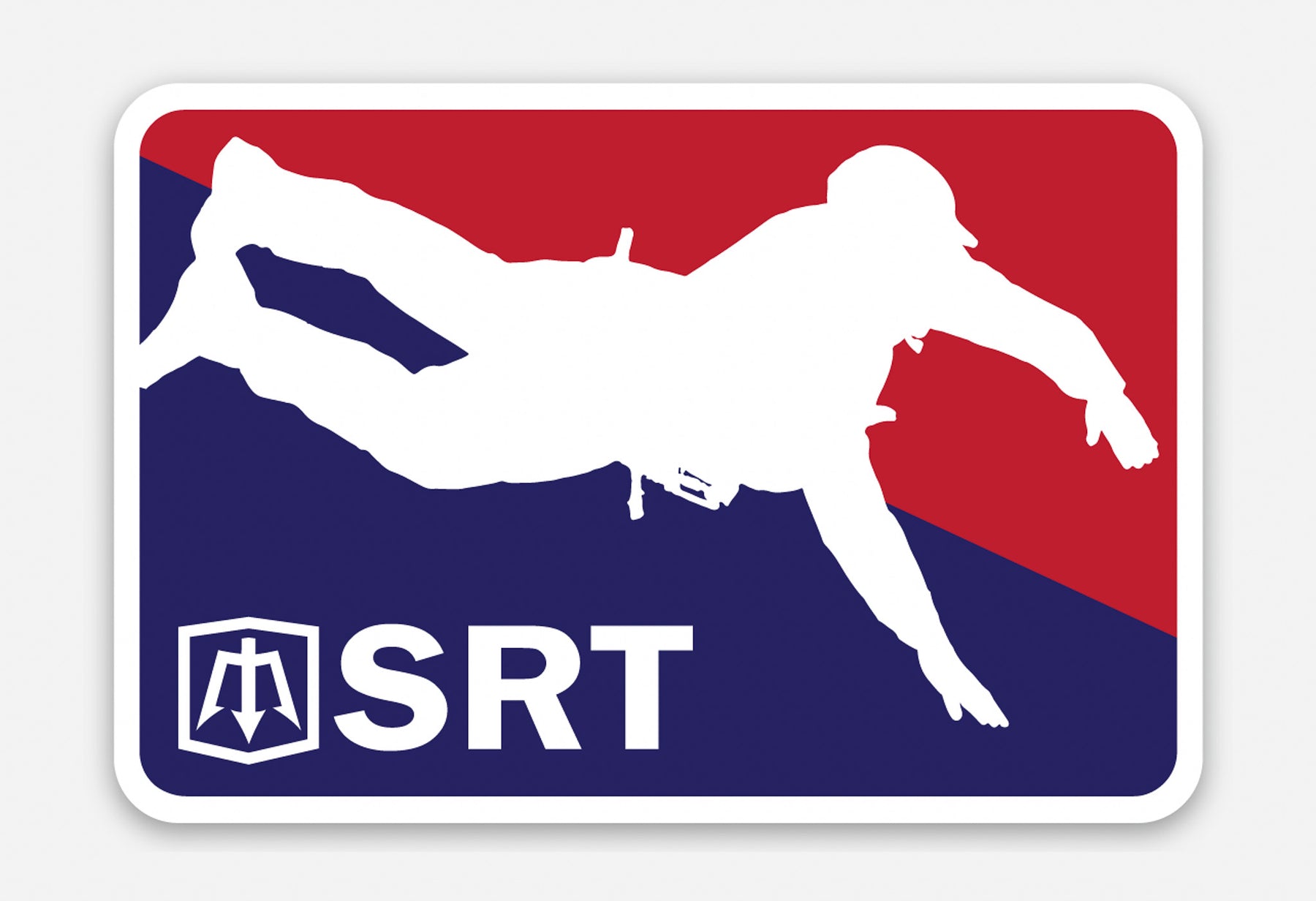 Majors SRT Sticker – Black Mask Divers