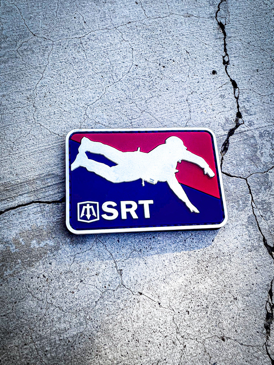 Majors SRT PVC Patch – Black Mask Divers