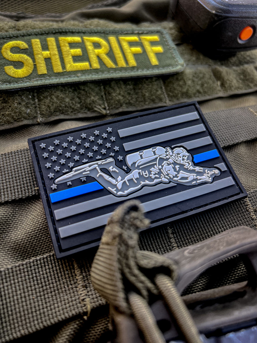 TBL PVC Hero Patch – Black Mask Divers